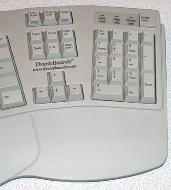 Dvortyboard Standard Switchable DVORAK Keyboard - Detailed ...